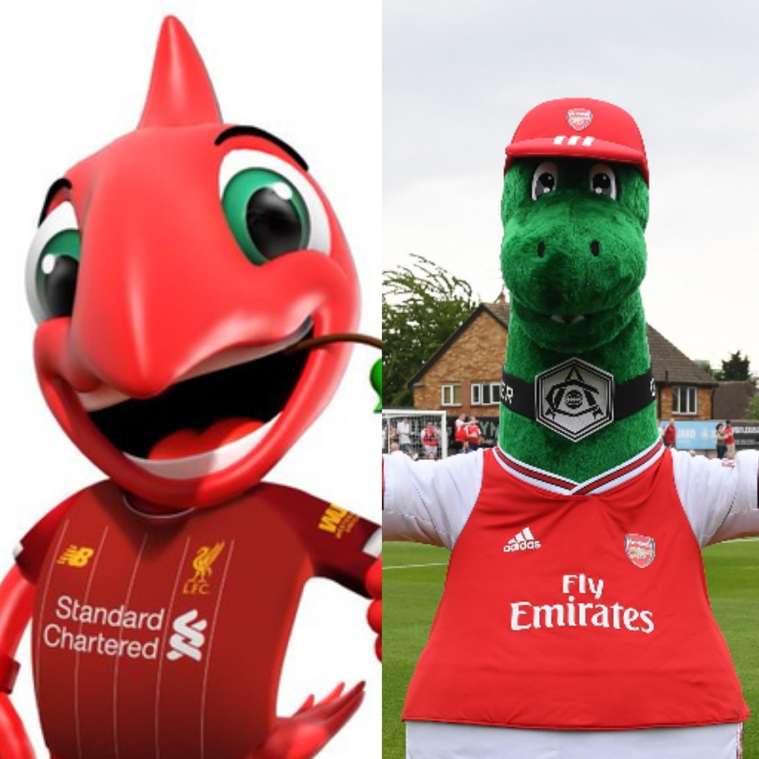 Liverpool vs Arsenal: Robbo vs Mr Onion-Horse and the horror of mascots ...
